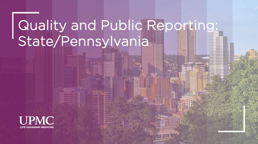 Quality Outcomes Essentials for My Nursing Career - Wolff Center at UPMC